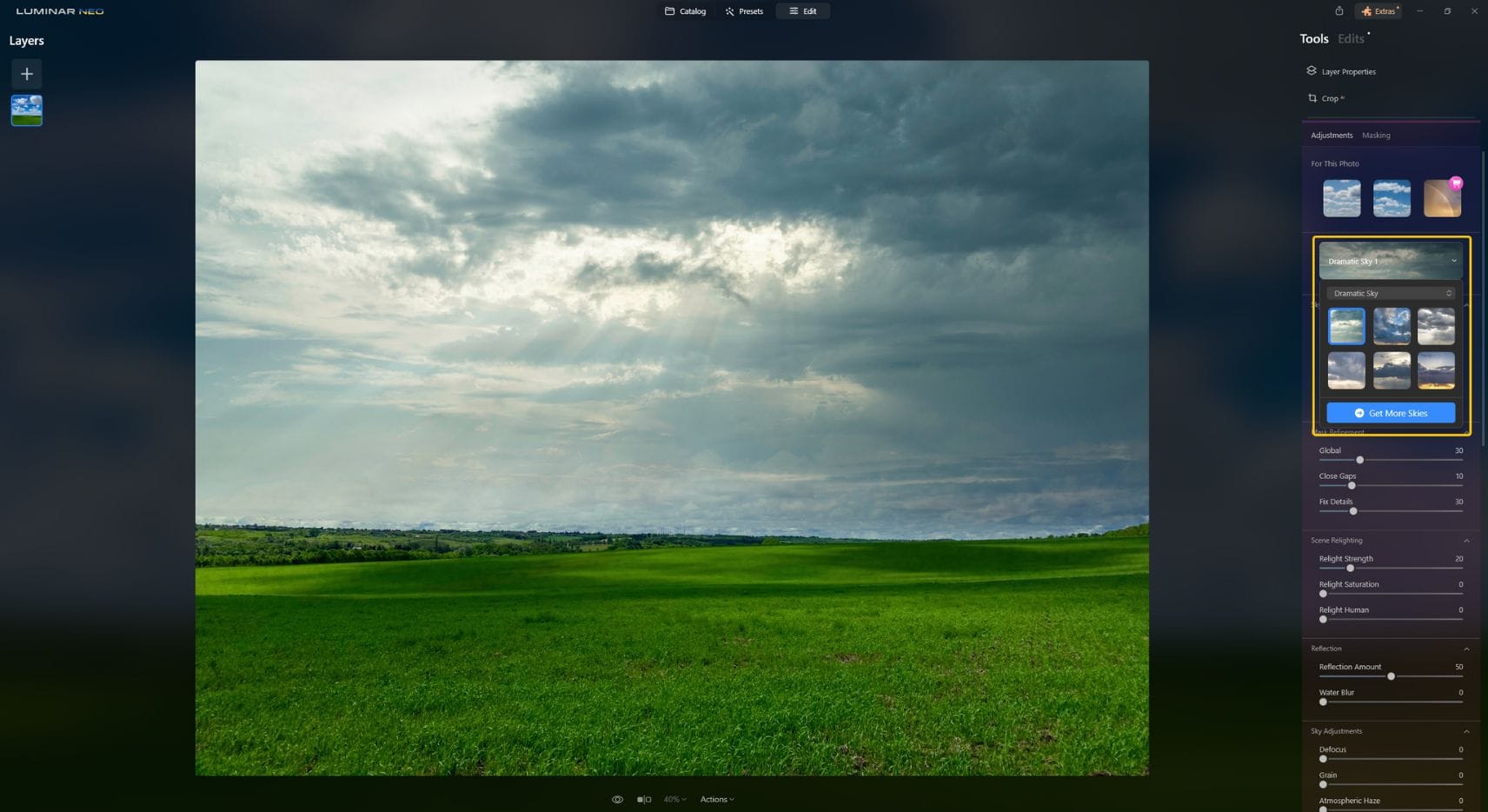 Luminar NEO Sky Replacement Tutorial for Beginners in 2025