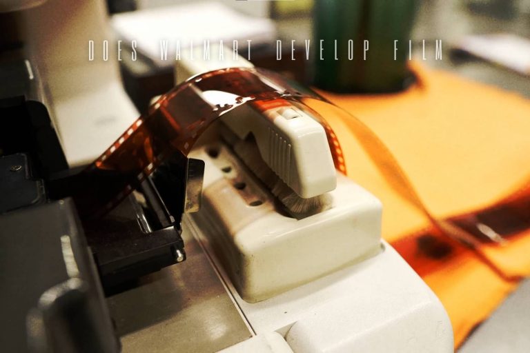 Does Walmart Develop Film and Disposable Cameras?